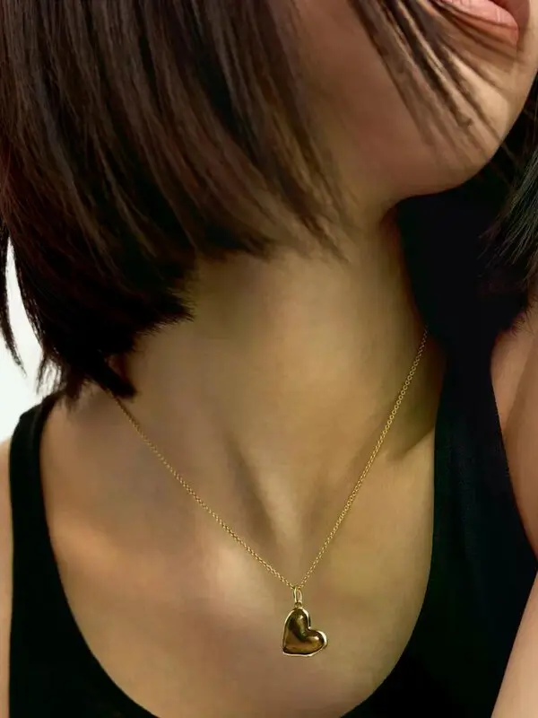 Monica Vinader 18k Gold-vermeil And Tiger-eye Heart Pendant Necklace - Brown