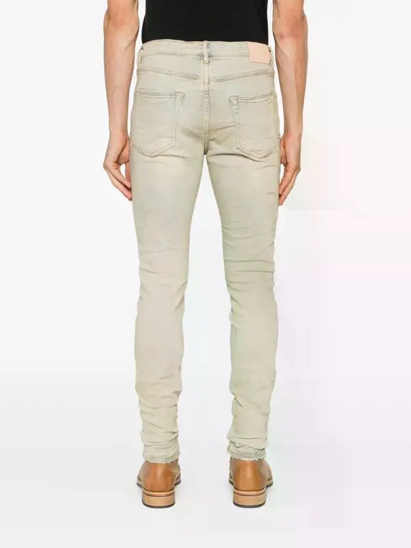 PURPLE BRAND Distressed Effect Jeans