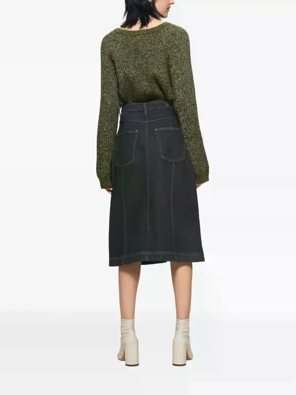 Baum Und Pferdgarten V-neck Wool Cardigan