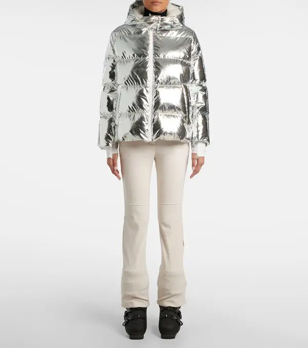 YVES SALOMON Hooded Down Ski Jacket