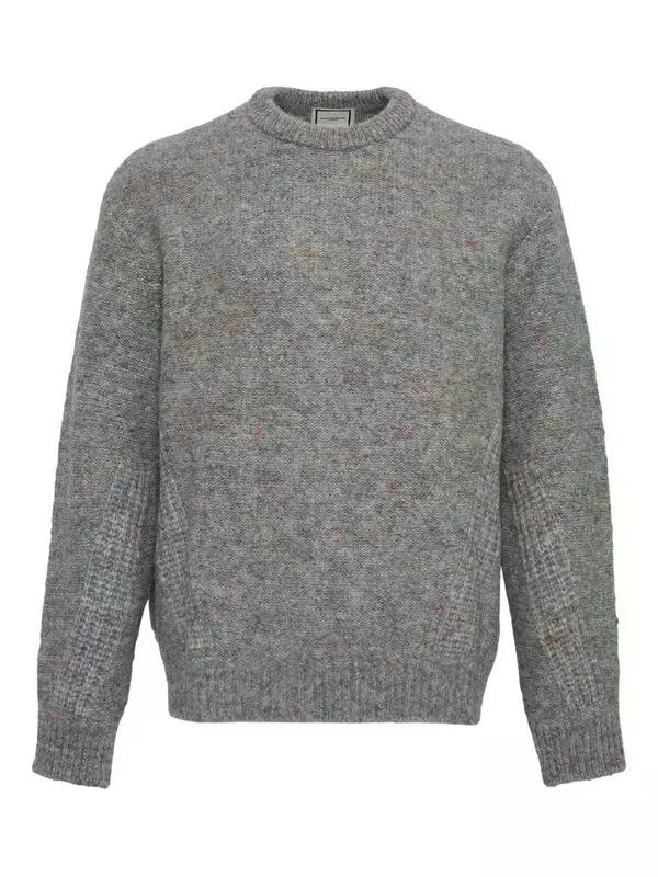 WOOYOUNGMI Mélange Effect Knitted Sweater