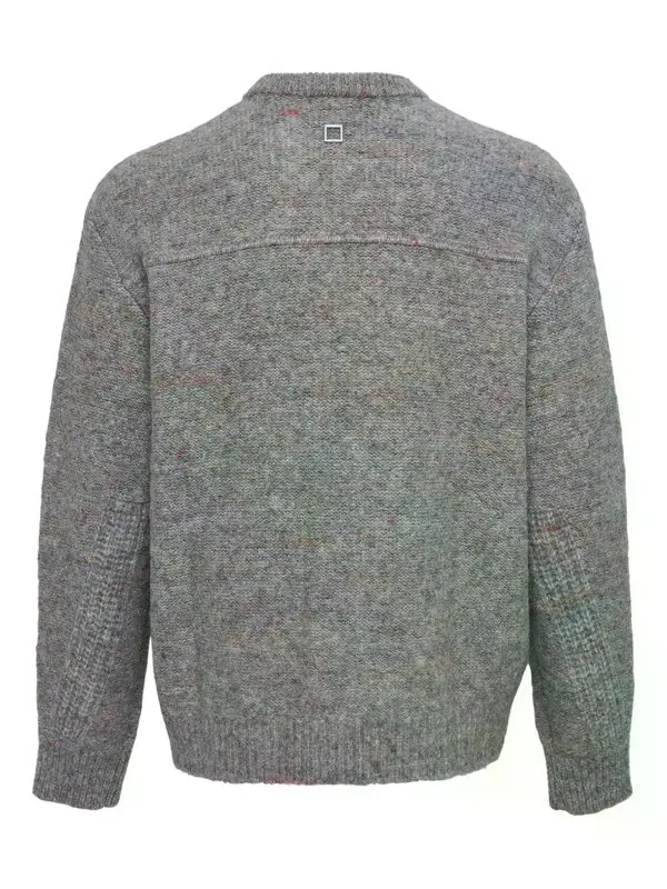 WOOYOUNGMI Mélange Effect Knitted Sweater