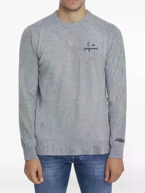 MC2 SAINT BARTH Heron Embroidered Sweatshirt