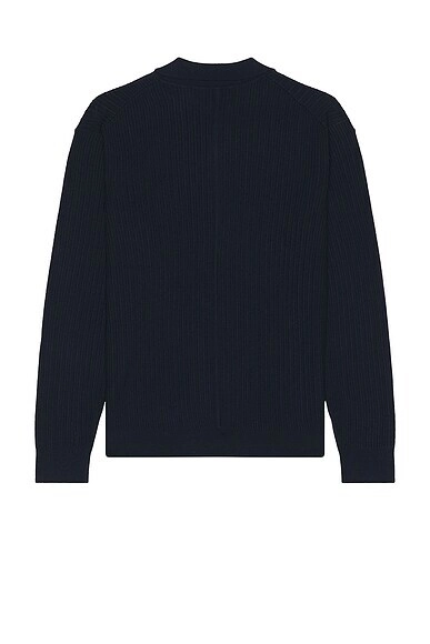 Rag & Bone Crawford Cashmere Blend Long Sleeve Polo