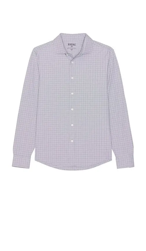 RHONE Slim Fit State Of Mind Shirt In . Also - Blue