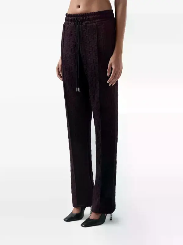 Gcds Monogram Jogger Straight Trousers