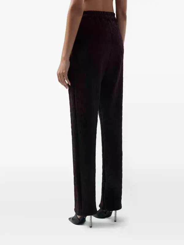 Gcds Monogram Jogger Straight Trousers