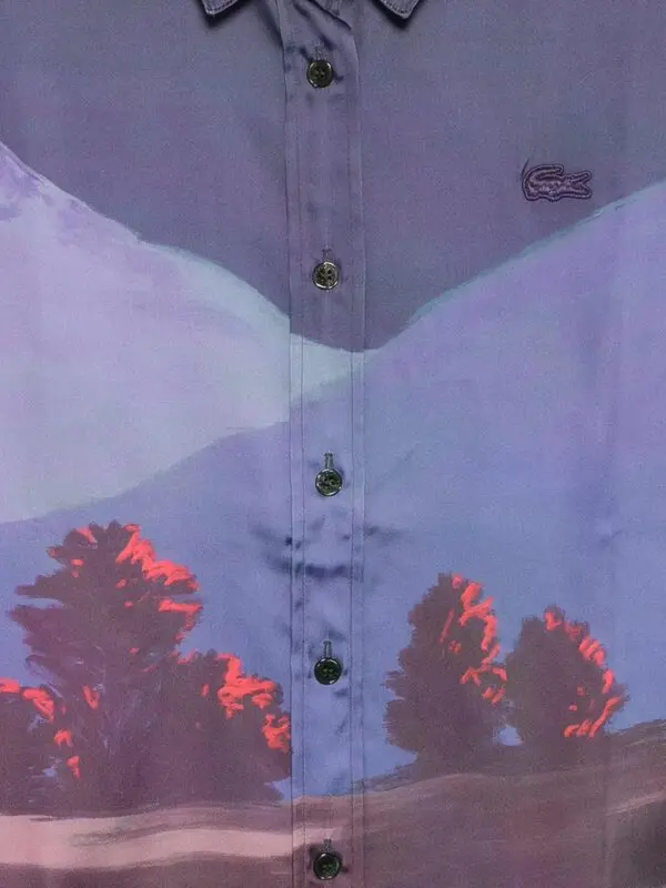 Lacoste All-over Print Shirt