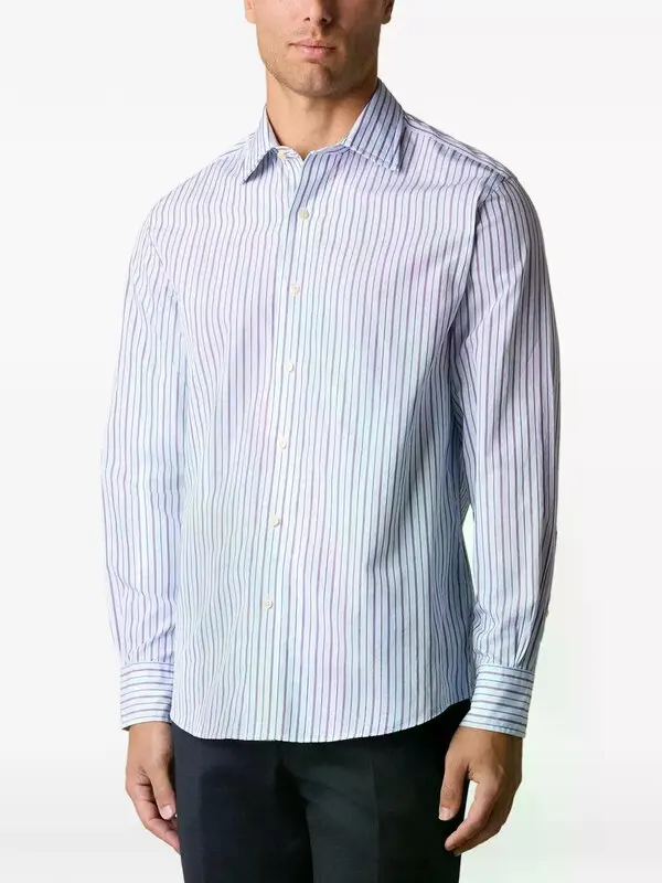 Brooks Brothers X Thomas Mason Striped-pattern Shirt
