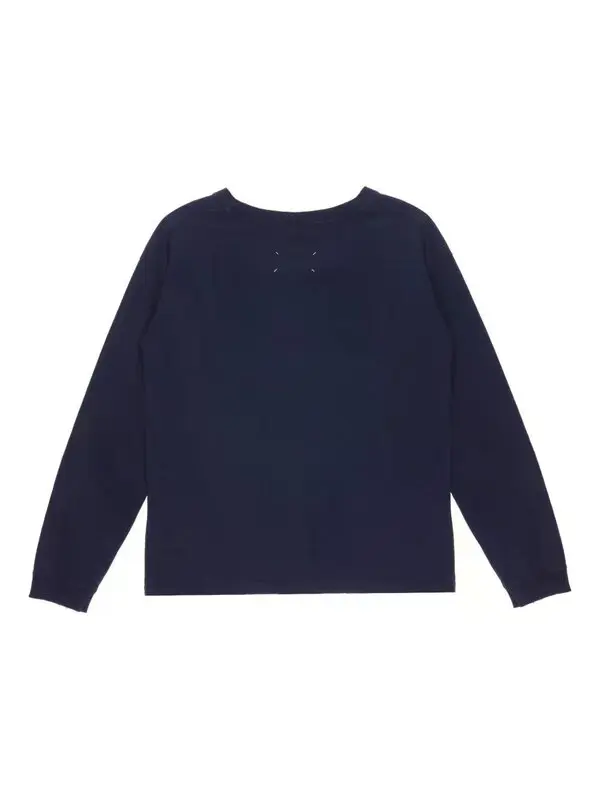 MAISON MARGIELA Bingo Long-sleeve T-shirt - Blue