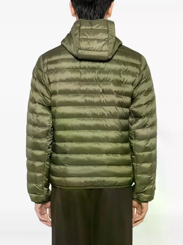 Lacoste Hooded Quilted Jacket