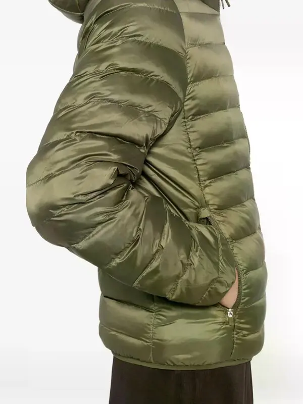 Lacoste Hooded Quilted Jacket