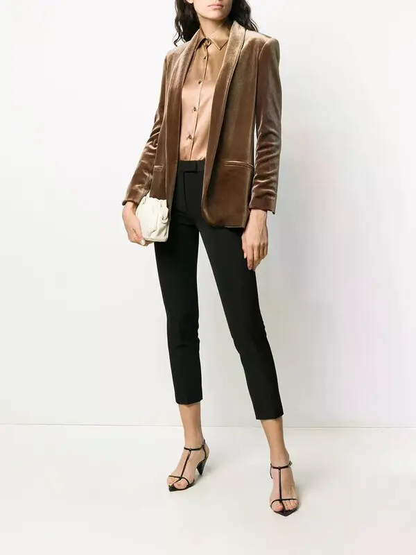 BLANCA VITA Cropped Tailored Trousers