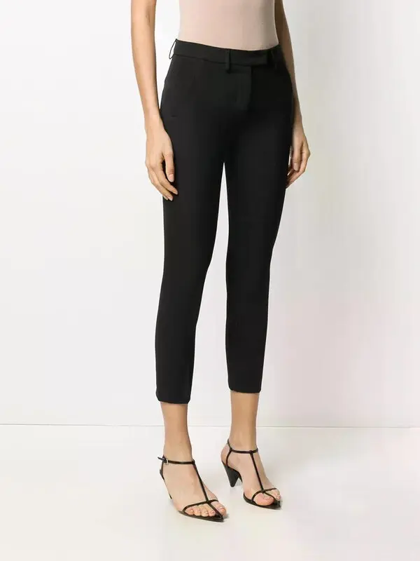 BLANCA VITA Cropped Tailored Trousers