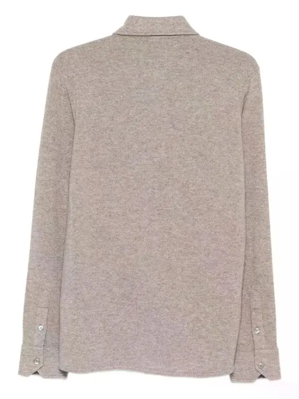Fedeli Cashmere Shirt Jacket - Neutrals