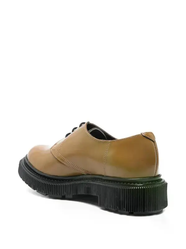 ADIEU PARIS Lace-up Derby Shoes - Brown
