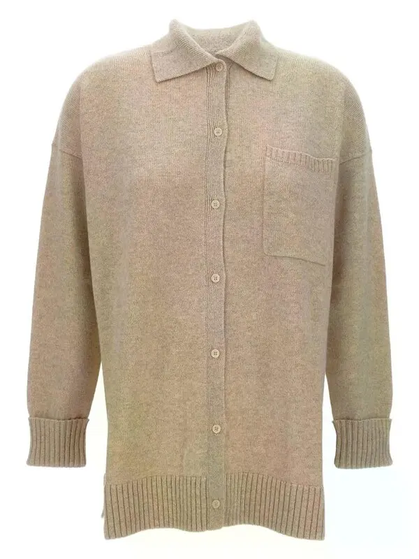 Max Mara Cashmere Buttoned Shirt