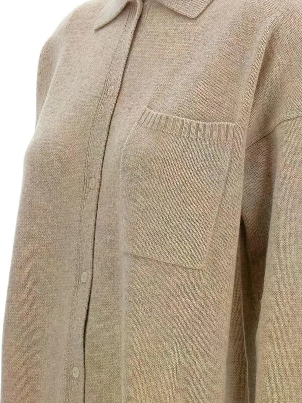 Max Mara Cashmere Buttoned Shirt