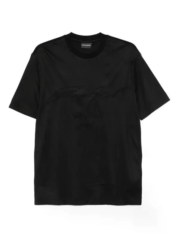 Emporio Armani Embroidered T-shirt