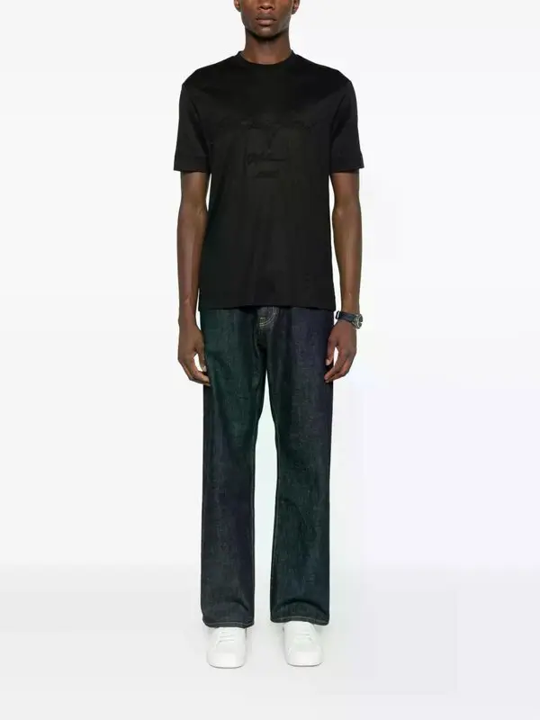 Emporio Armani Embroidered T-shirt