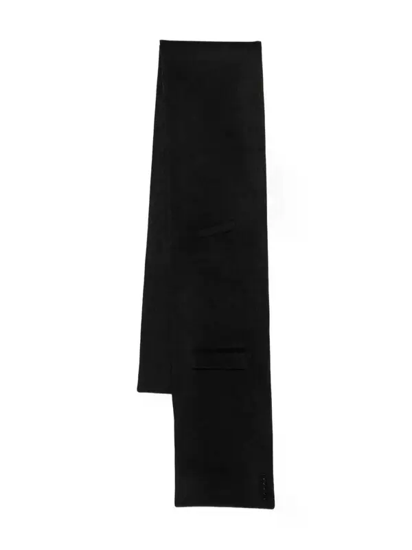 ALAINPAUL Flap-pocket Scarf - Grey