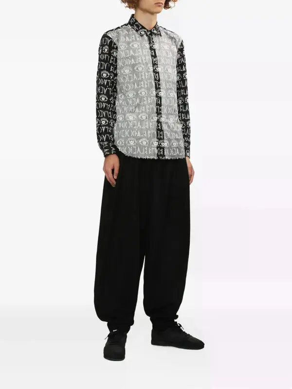 Comme Des Garçons Graphic Print Shirt