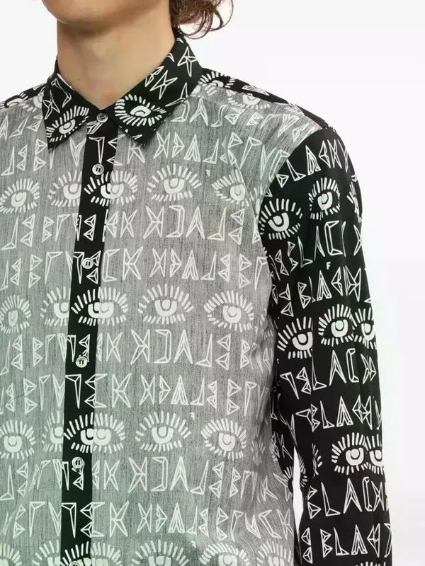 Comme Des Garçons Graphic Print Shirt