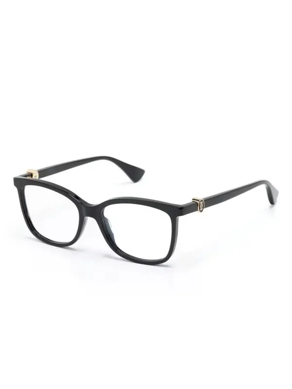 Cartier Square-frame Glasses - Black