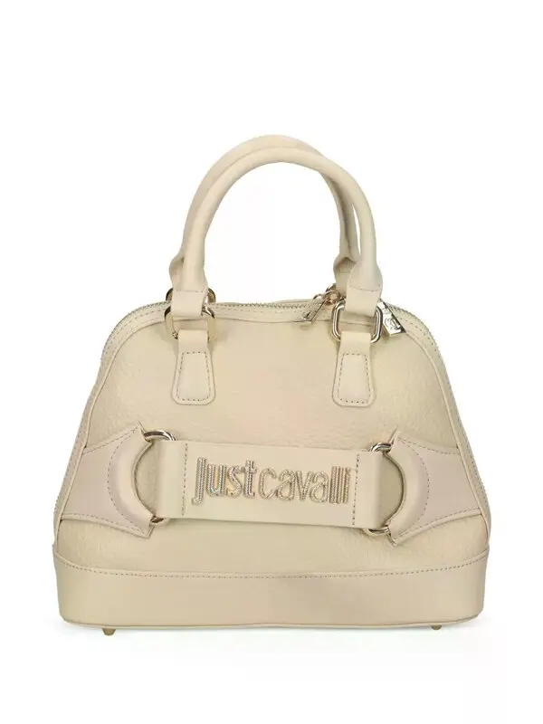 Just Cavalli Logo-plaque Tote Bag - Neutrals