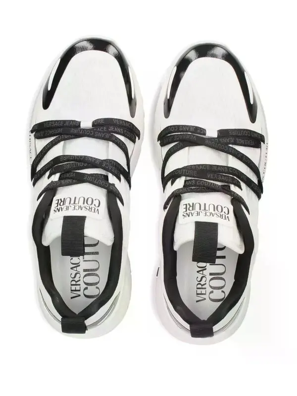 Versace Logo Print Dynamic Sneakers