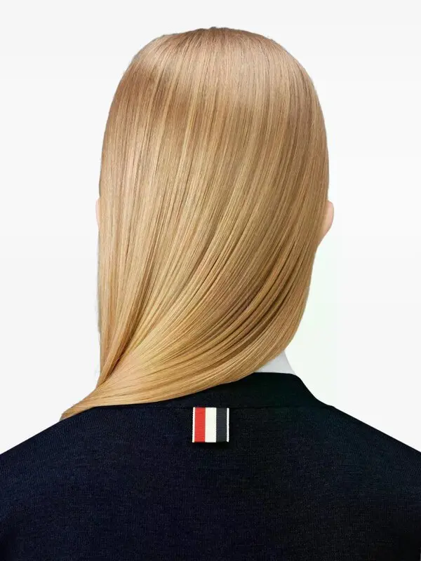 Thom Browne V-neck Cardigan With Four-bar Stripes