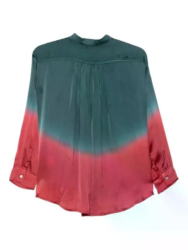 YAVI Dip-dyed Shirt - Green