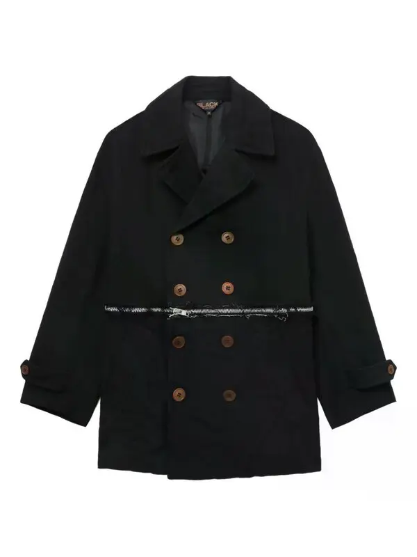 Comme Des Garçons Double-breasted Zip Jacket