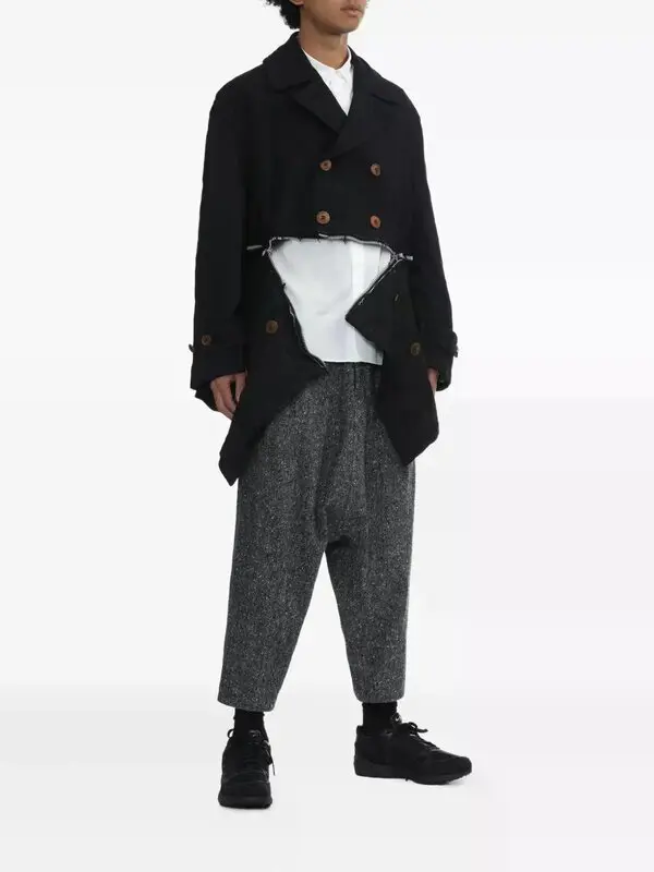 Comme Des Garçons Double-breasted Zip Jacket