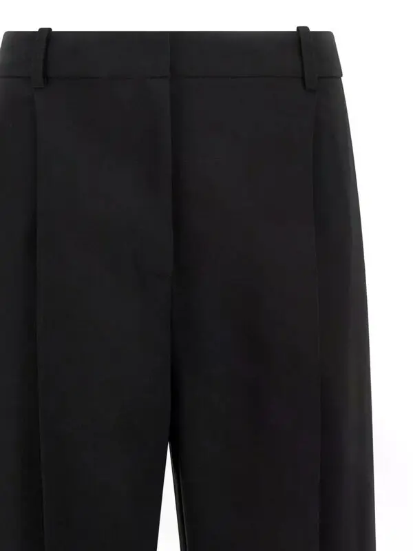 Elisabetta Franchi Pleated Wide Leg Trousers