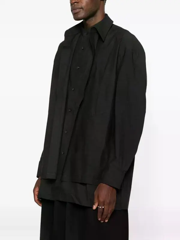 JOE CHIA Hawat Layered Shirt