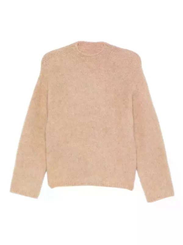 FORTE_FORTE Long-sleeved Crew Neck Sweater