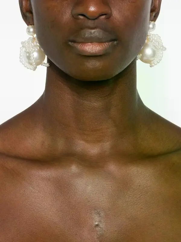 Completedworks Pearl Embellished Earrings