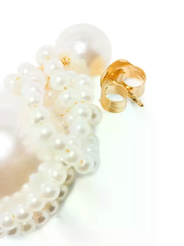 Completedworks Pearl Embellished Earrings