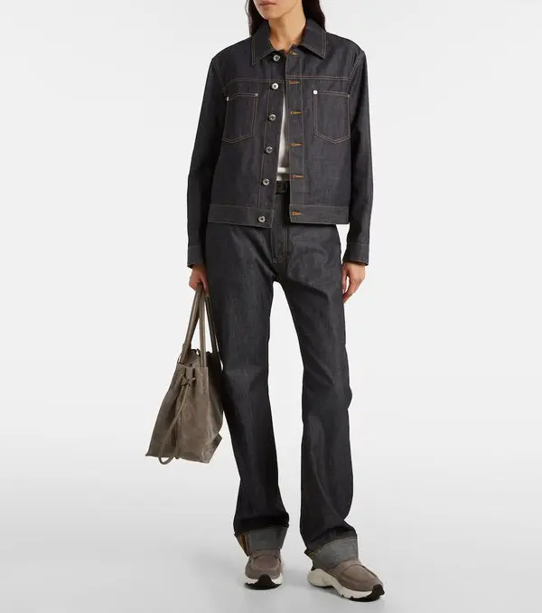 TOD'S Shearling-lined Leather Slip-on Shoes - Grey