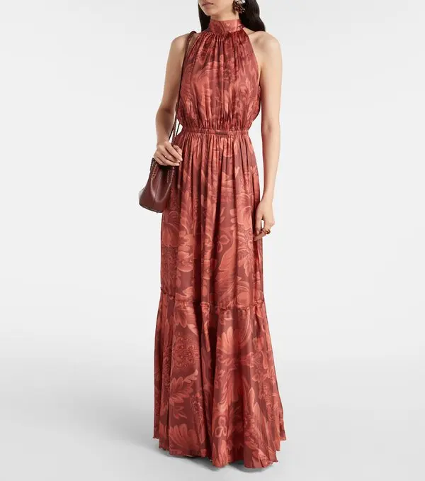 Etro Printed Maxi Dress