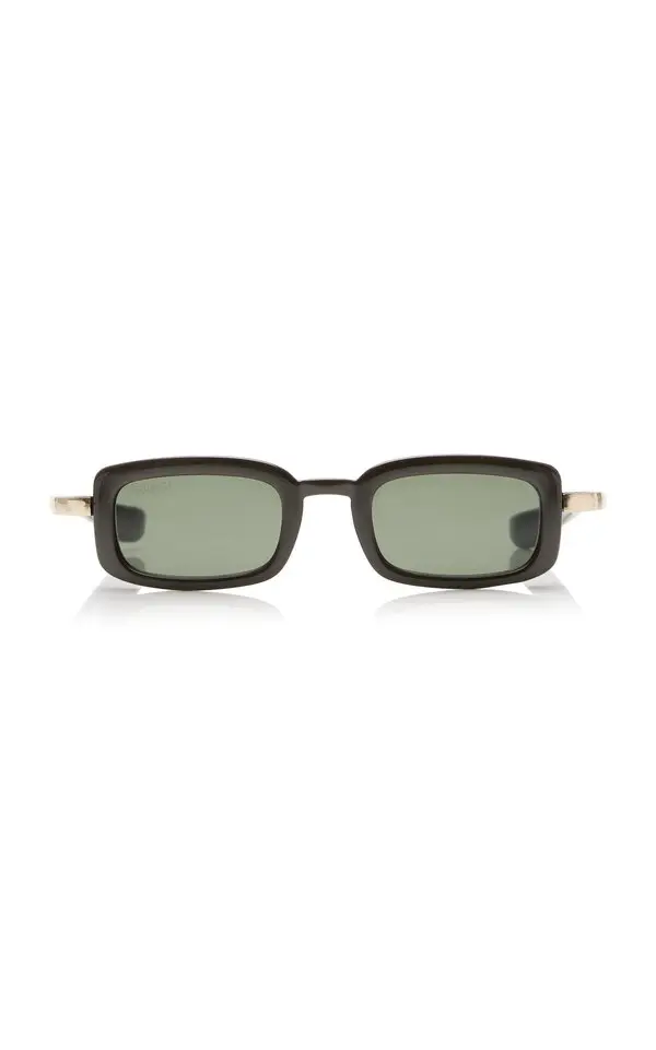 Gucci Rectangle Frame Sunglasses - Brown