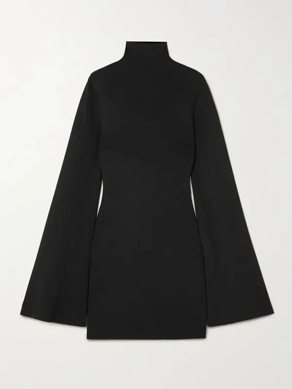 Calvin Klein Annie' Stretch-knit Mock Neck Mini Dress