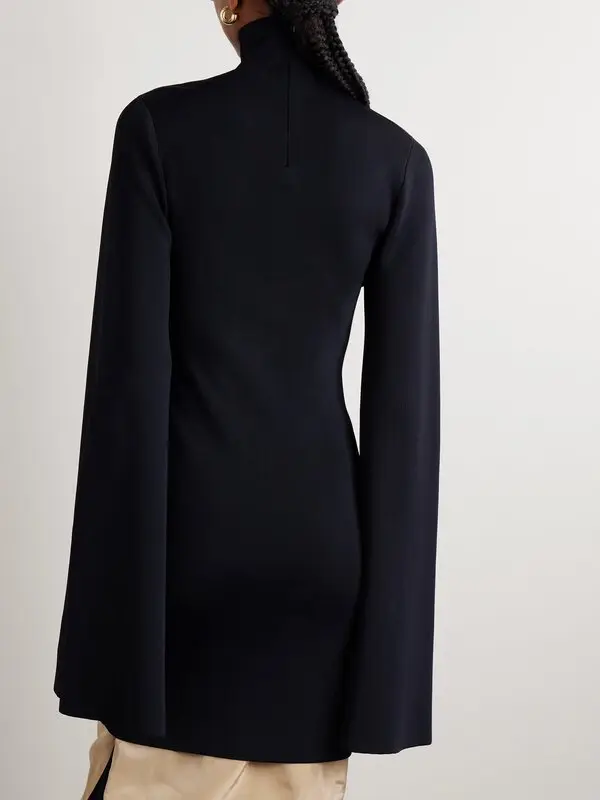 Calvin Klein Annie' Stretch-knit Mock Neck Mini Dress