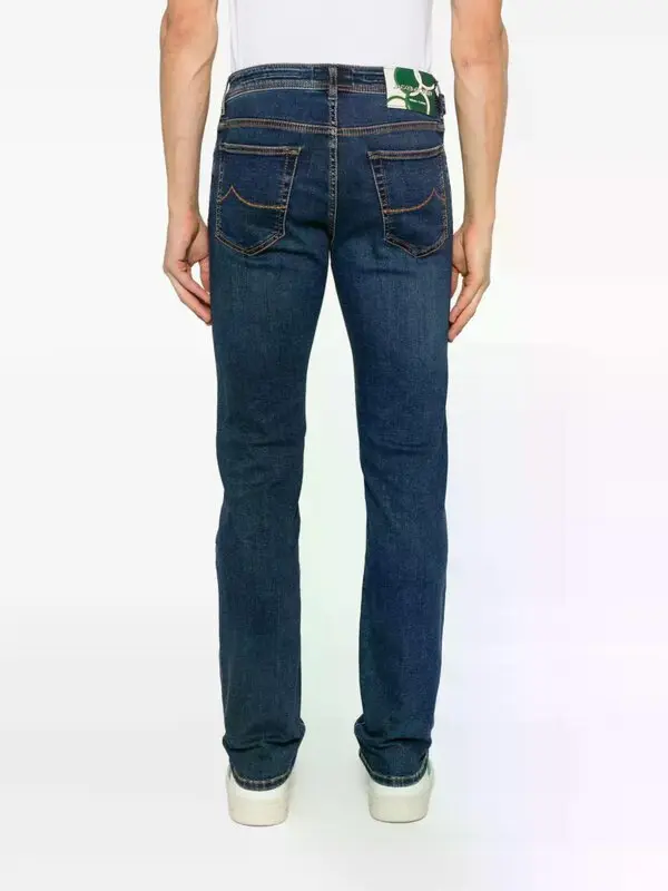 Jacob Cohen Five-pocket Stretch-cotton Jeans