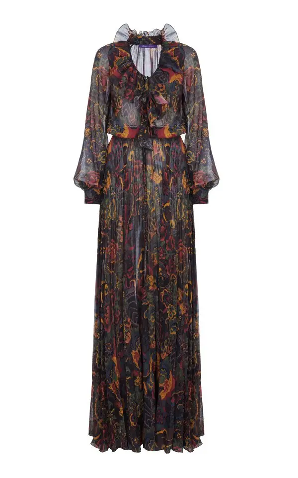 Ralph Lauren Catia Printed Maxi Dress - Multi