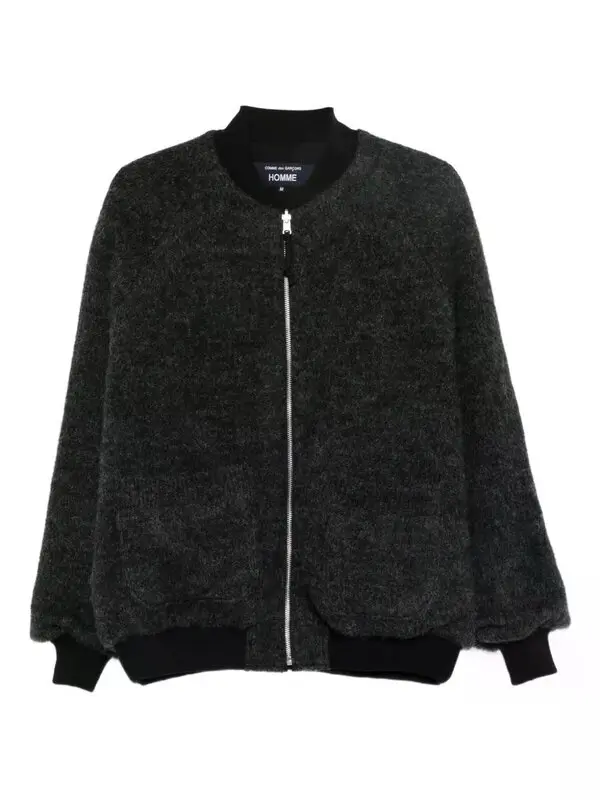 Comme Des Garçons Zip-fastening Jacket