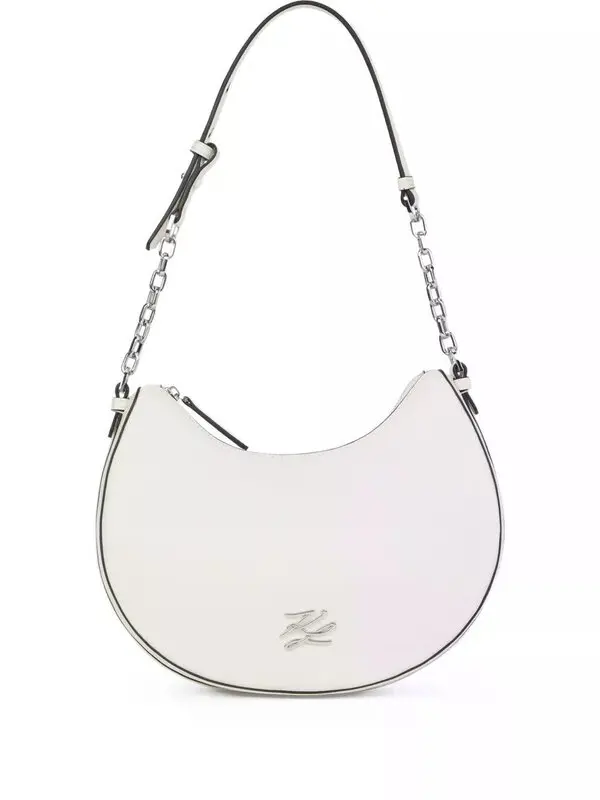 Karl Lagerfeld Medium K/autograph Shoulder Bag - Neutrals