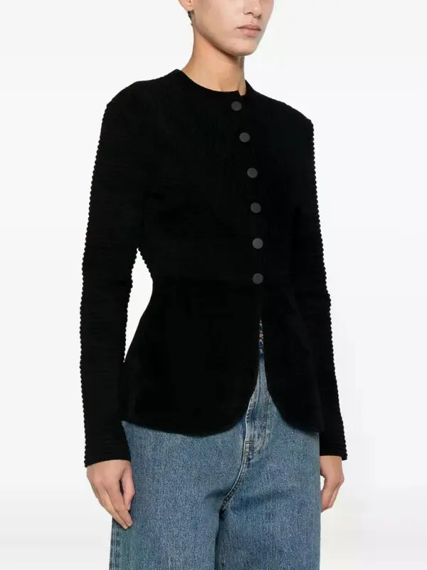 Emporio Armani Textured Button Jacket
