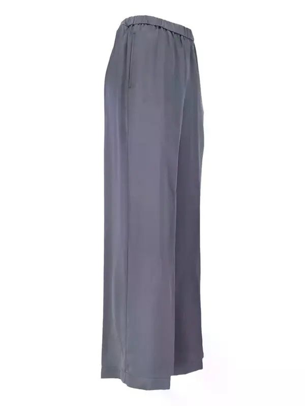 Aspesi Elasticated Waistband Wide Leg Trousers